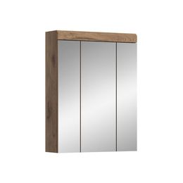 ebuy24 Spiegelschrank Wave Eiche 60 x 18 cm | Gr.: onesize
