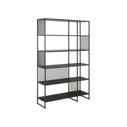 ebuy24 Regal Strington Schwarz 120 x 35 cm | Gr.: onesize