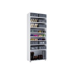 ebuy24 Schuhschrank Vandol I Wei&szlig; 71 x 37 cm | Gr.: onesize