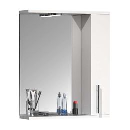 ebuy24 Spiegelschrank LisaloM Wei&szlig; 50 x 14 cm | Gr.: onesize