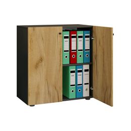 ebuy24 B&uuml;roschrank LonaLDT anthrazit Anthrazit 70 x 39 cm | Gr.: onesize