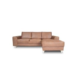 ebuy24 Sofa Nordic Cognacfarben 222 x 148 cm | Gr.: onesize