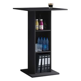 ebuy24 B&uuml;roregal Bofus 3 Schwarz 70 x 70 cm | Gr.: onesize