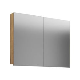ebuy24 Spiegelschrank VCB1 Eiche Dekor 80 x 12 cm | Gr.: onesize