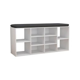 ebuy24 Sitzbank HinsolS wei&szlig; Wei&szlig; 104 x 30 cm | Gr.: onesize