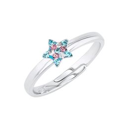 Prinzessin Lillifee Ring Silber 925, rhodiniert in Blau | Gr.: onesize