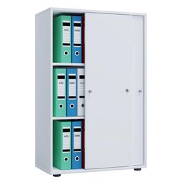ebuy24 B&uuml;roschrank Lona Wei&szlig; 70 x 40 cm | Gr.: onesize
