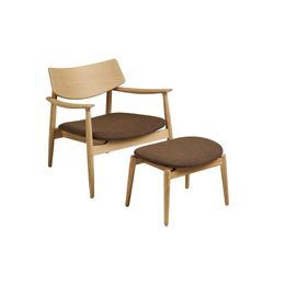 ebuy24 Sessel Gina Eiche 68 x 68 cm | Gr.: onesize