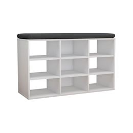 ebuy24 Sitzbank HinsolXS wei&szlig; Wei&szlig; 80 x 30 cm | Gr.: onesize