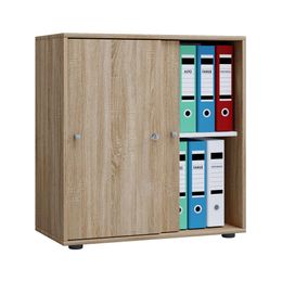 ebuy24 B&uuml;roschrank Lona Eiche Dekor 70 x 40 cm | Gr.: onesize