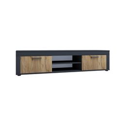 ebuy24 TV UsiloXL T&uuml;ren Anthrazit 160 x 45 cm | Gr.: onesize