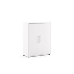 ebuy24 B&uuml;ro Aufbewahrung Prisme Wei&szlig; 89 x 40 cm | Gr.: onesize