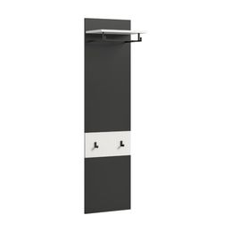 ebuy24 Wandgarderobe Canu Wei&szlig; 45 x 29 cm | Gr.: onesize