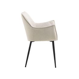 ebuy24 Esszimmerstuhl Bonita Beige 2er Set | Gr.: onesize