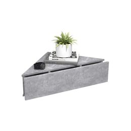 ebuy24 Nachttisch UsalS 2 Beton 60 x 43 cm | Gr.: onesize