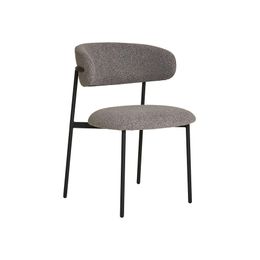 ebuy24 Esszimmerstuhl Mira Hellgrau 2er Set | Gr.: onesize