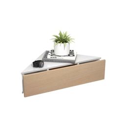ebuy24 Nachttisch UsalS 4 Wei&szlig; 60 x 43 cm | Gr.: onesize