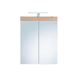 ebuy24 Spiegelschrank AmandaMando Braun 60 x 17 cm | Gr.: onesize
