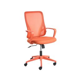 Beliani B&uuml;rostuhl LUMA in Orange - (W) 60 x (H) 98 x (L) 60 cm | Gr.: onesize