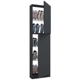 ebuy24 Schuhschrank FulisaXLHT 2 Anthrazit 50 x 17 cm | Gr.: onesize