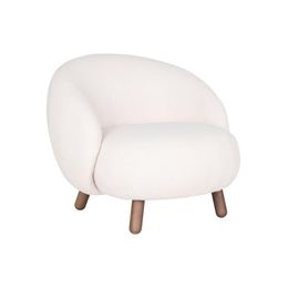 ebuy24 Sessel Savona Wei&szlig; 76 x 80 cm | Gr.: onesize