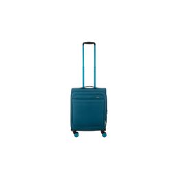 Franky Koffer Gr. S Reisegep&auml;ck T27-B Spinner 55er in petrol/turquise | Gr.: onesize