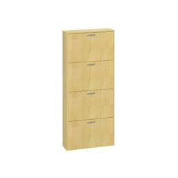 ebuy24 Schuhschrank SulosL Eiche Eiche 59 x 17 cm | Gr.: onesize