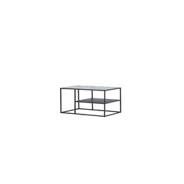 ebuy24 Couchtisch Campinas Schwarz 90 x 60 cm | Gr.: onesize