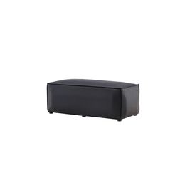 ebuy24 Pouf Palermo Schwarz 59 x 119 cm | Gr.: onesize