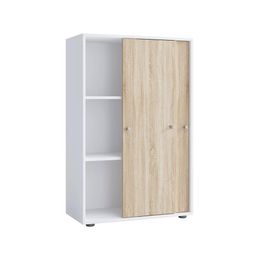 ebuy24 B&uuml;roschrank LonaXLST wei&szlig; Wei&szlig; 70 x 37 cm | Gr.: onesize
