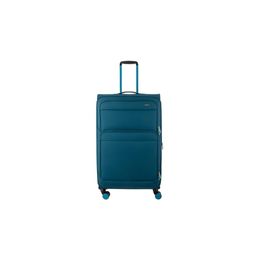 Franky Koffer Gr. L Reisegep&auml;ck T27-B Spinner 75er in petrol/turquise | Gr.: onesize