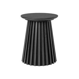 ebuy24 Eckbeistelltisch Osaka Schwarz 40 x 40 cm | Gr.: onesize