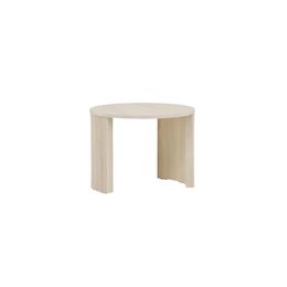 ebuy24 Couchtisch Bristol Whitewash 60 x 60 cm | Gr.: onesize