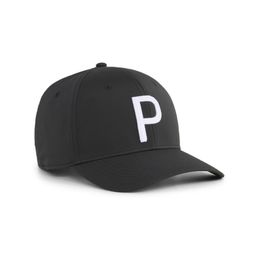 Puma Cap "Heritage P Tech Cap" in Schwarz | Gr.: onesize