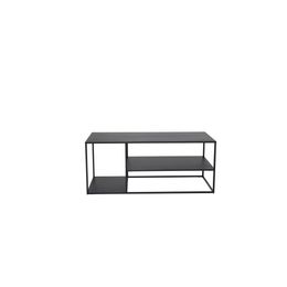 ebuy24 Couchtisch Staal Schwarz 50 x 120 cm | Gr.: onesize