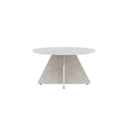 ebuy24 Couchtisch Bootcut Beige 80 x 80 cm | Gr.: onesize