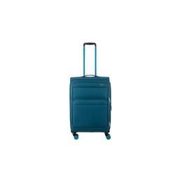 Franky Koffer Gr. M Reisegep&auml;ck T27-B Spinner 65er in petrol/turquise | Gr.: onesize