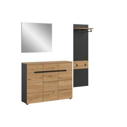 ebuy24 Garderobenm&ouml;bel Canu Eiche 180 x 37 cm | Gr.: onesize