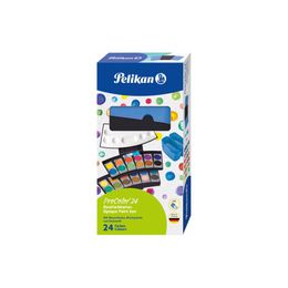 Pelikan Farbkasten ProColor - 24 Farben schwarz/blau. | Gr.: onesize