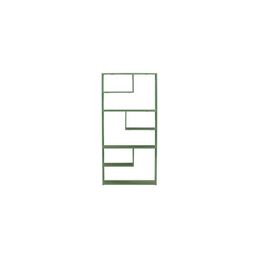 ebuy24 Regal Staal Gr&uuml;n 80 x 26 cm | Gr.: onesize