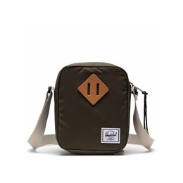 HERSCHEL Heritage - Umh&auml;ngetasche 17.5 cm (black) in ivy green/light pelican | Gr.: onesize