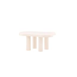 ebuy24 Couchtisch Str&ouml;mstad Wei&szlig; 71 x 100 cm | Gr.: onesize