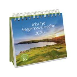 Pattloch Kalender - Postkartenkalender 2026: Irische Segensw&uuml;nsche | Gr.: onesize