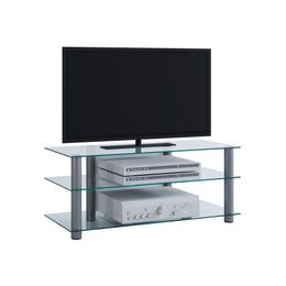 ebuy24 TV M&ouml;bel Zumbo Silber 112 x 40 cm | Gr.: onesize