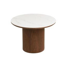 ebuy24 Couchtisch Frida Wei&szlig; 60 x 60 cm | Gr.: onesize