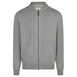Redmond Strickjacke Basic in Grau | Gr.: M