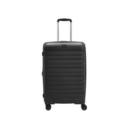 d&n D&N Travel Line 4700+ - 4-Rollen-Trolley M 68 cm erw. (schwarz) in schwarz | Gr.: onesize