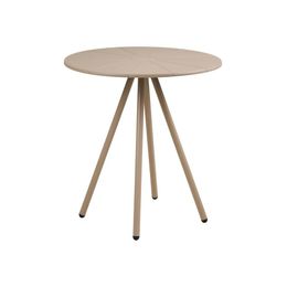 ebuy24 Caf&eacute;tisch Berta Taupe 70 x 70 cm | Gr.: onesize