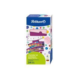 Pelikan Farbkasten ProColor - 24 Farben beere/rosa. | Gr.: onesize