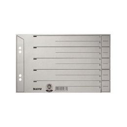 Leitz 1656 Trennbl&auml;tter - Lochung hinterklebt &Uuml;berbreite A5 quer grau 100 St... | Gr.: onesize